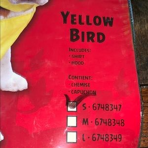 angry birds | Other | Yellow Bird Dog Halloween Costume Small | Poshmark
